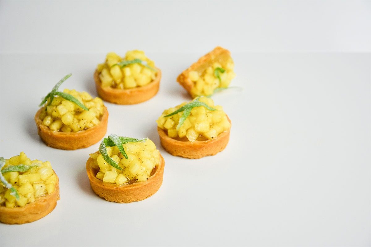 Pineapple Vanilla Mini Tarts — ifiGOURMET