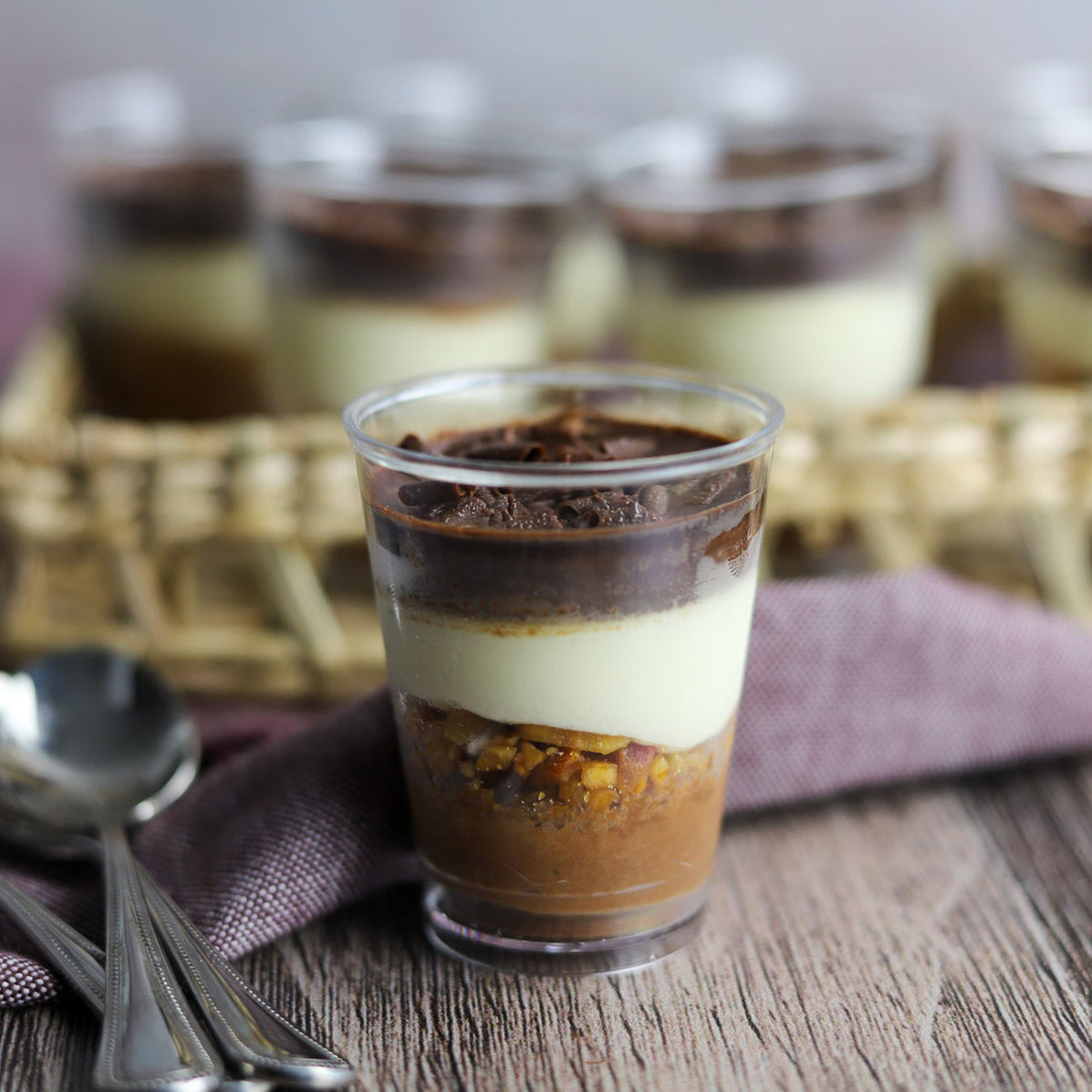 Triple Chocolate Verrine Cup — ifiGOURMET