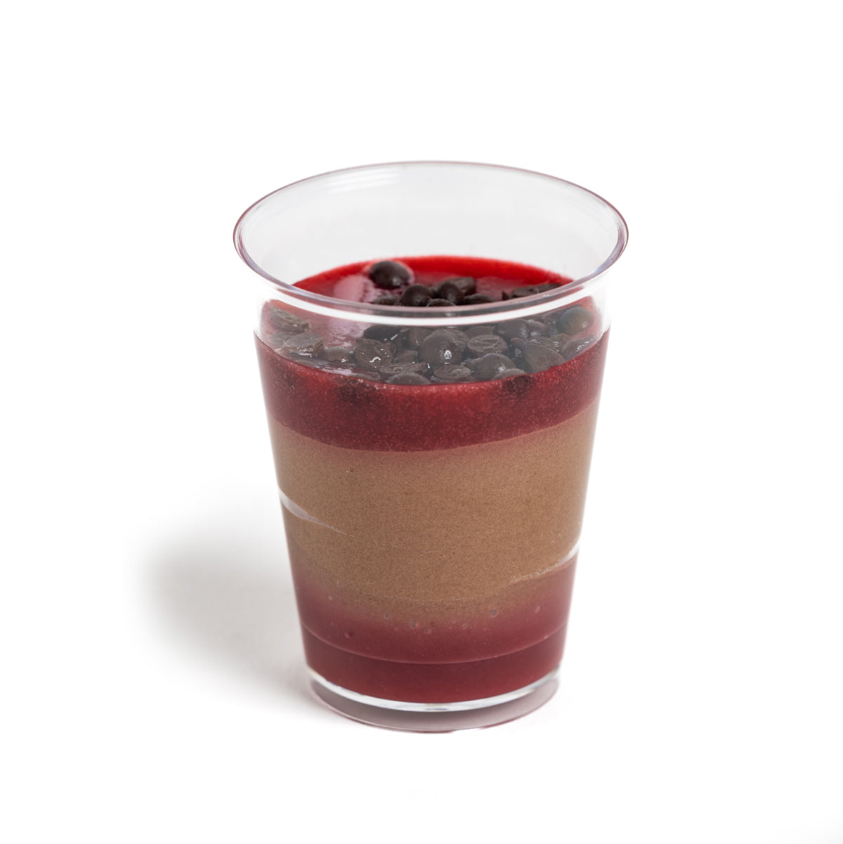 Vegan Raspberry & Dark Chocolate Verrine Cup — ifiGOURMET
